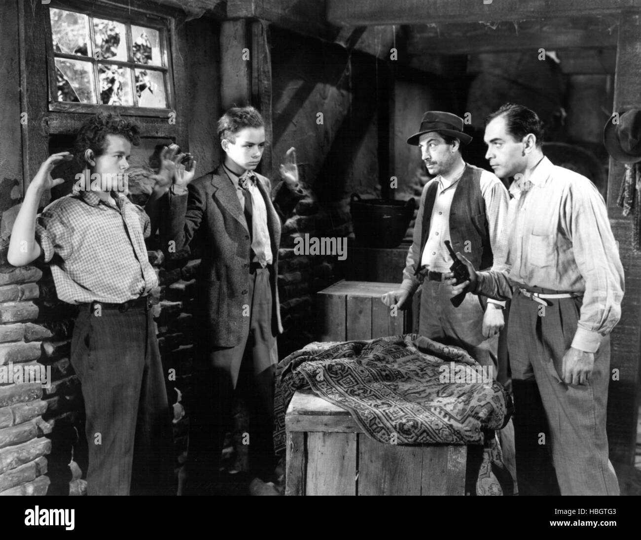BAREFOOT BOY, Jackie Moran, Bradley Metcalfe, Frank Puglia, Matty Fain ...
