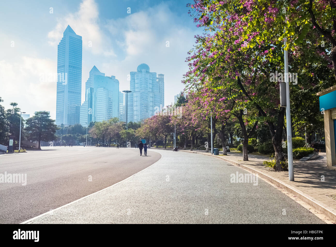 guangzhou street scene Stock Photo - Alamy