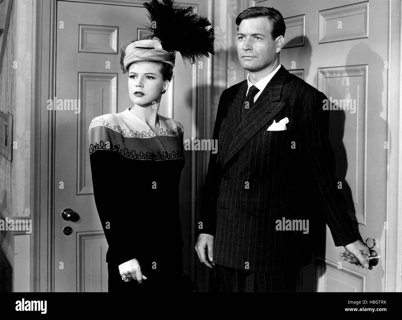 BACKLASH, from left, Jean Rogers, Richard Travis, 1947, TM and copyright ©20th Century Fox Film ...