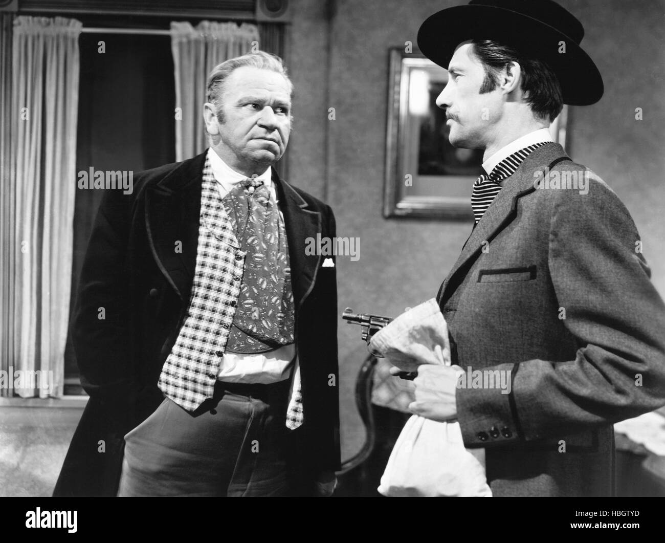 BARBARY COAST GENT, from left: Wallace Beery, John Carradine, 1944 ...