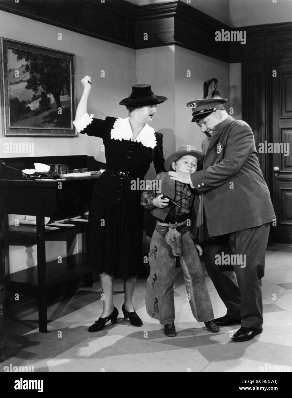 THE BANK DICK, from left, Jan Duggan, Bobby Larson, W.C. Fields, 1940 ...