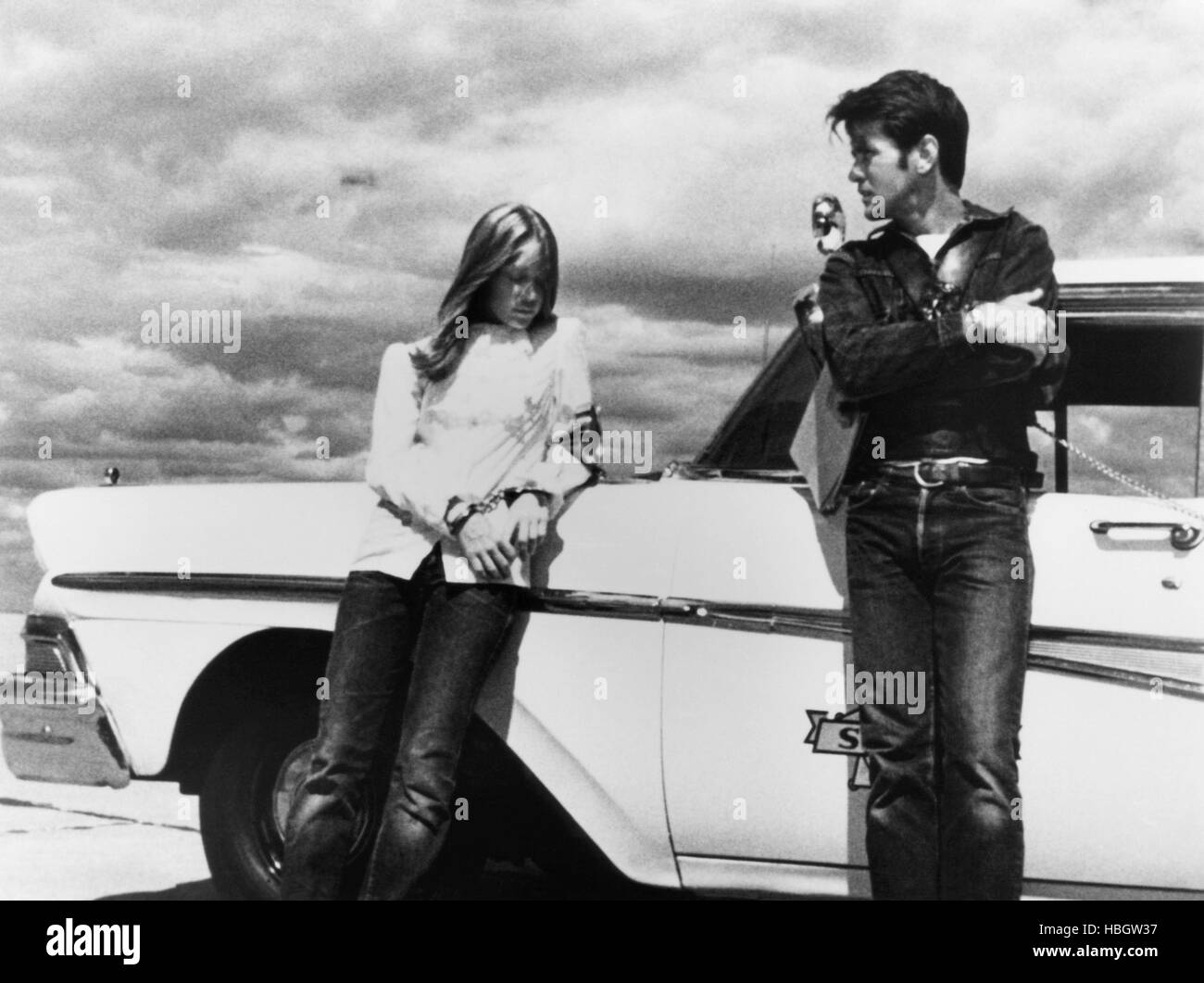 BADLANDS, Sissy Spacek, Martin Sheen, 1973 Stock Photo - Alamy