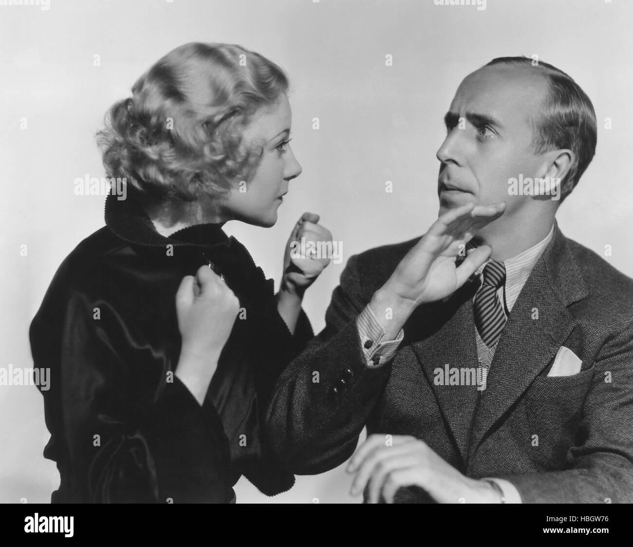 BABY FACE HARRINGTON, from left: Una Merkel, Charles Butterworth, 1935 ...