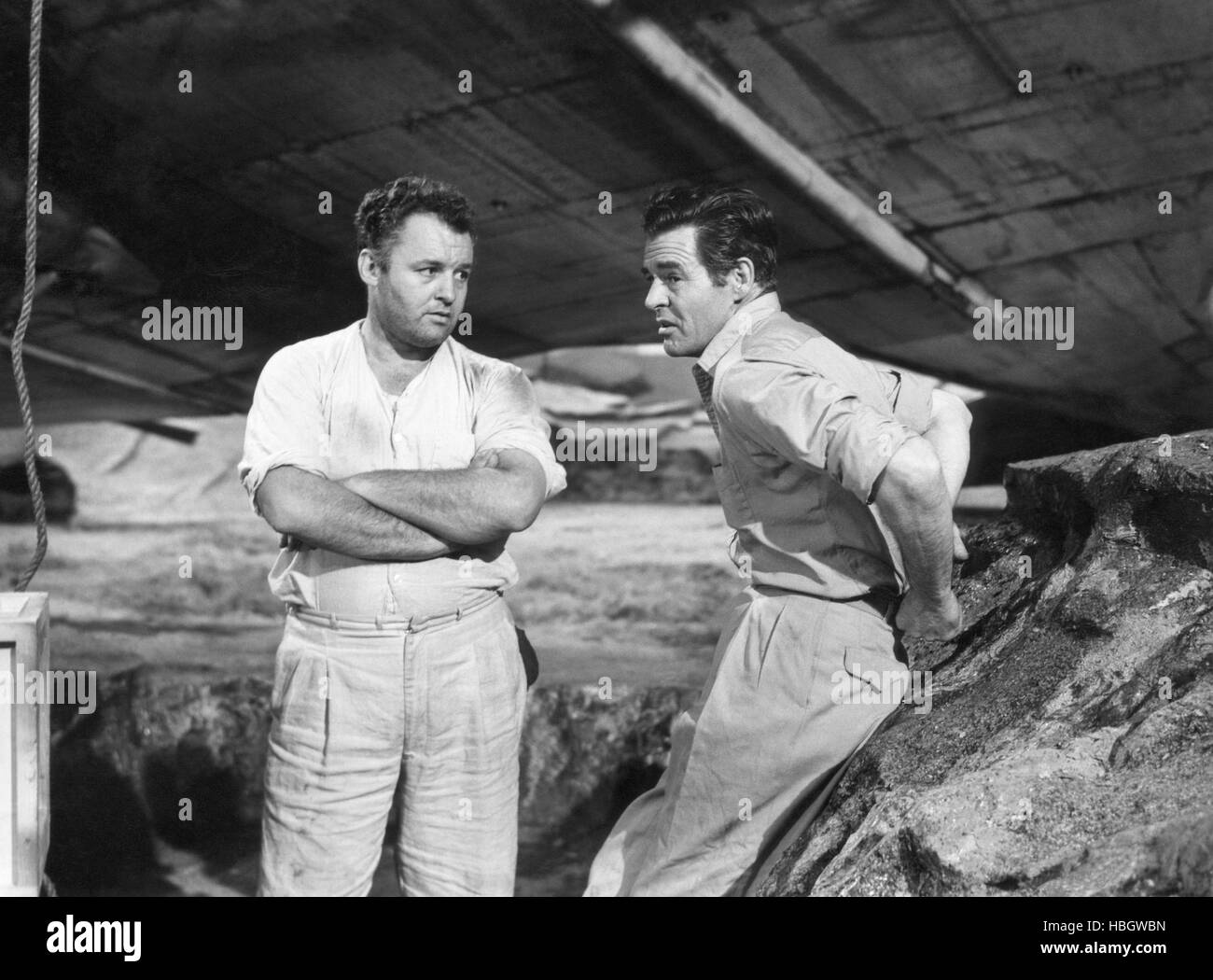BACK FROM ETERNITY, Rod Steiger, Robert Ryan, 1956 Stock Photo - Alamy