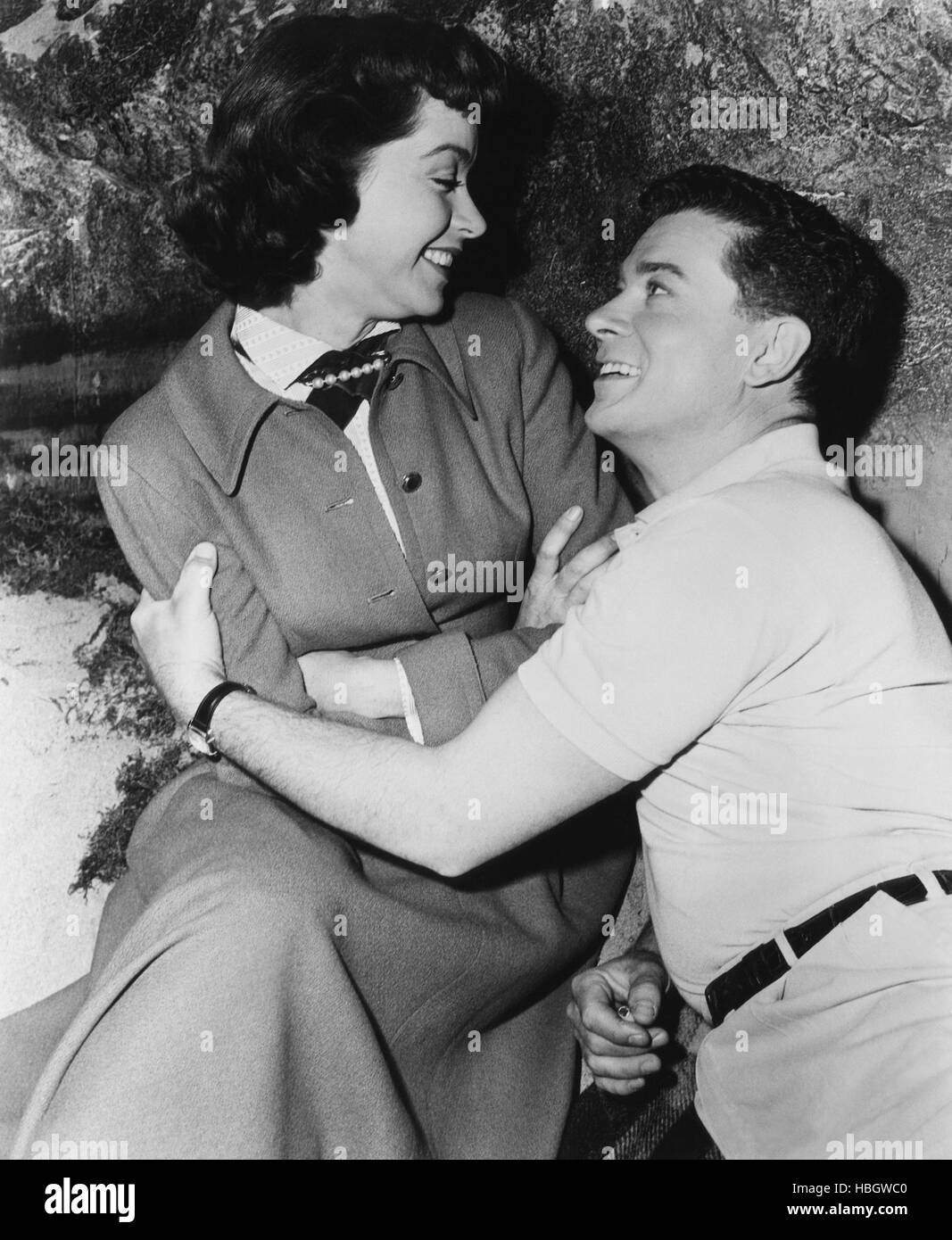 BACK FROM THE DEAD, from left, Marsha Hunt, Arthur Franz, 1957 Stock ...