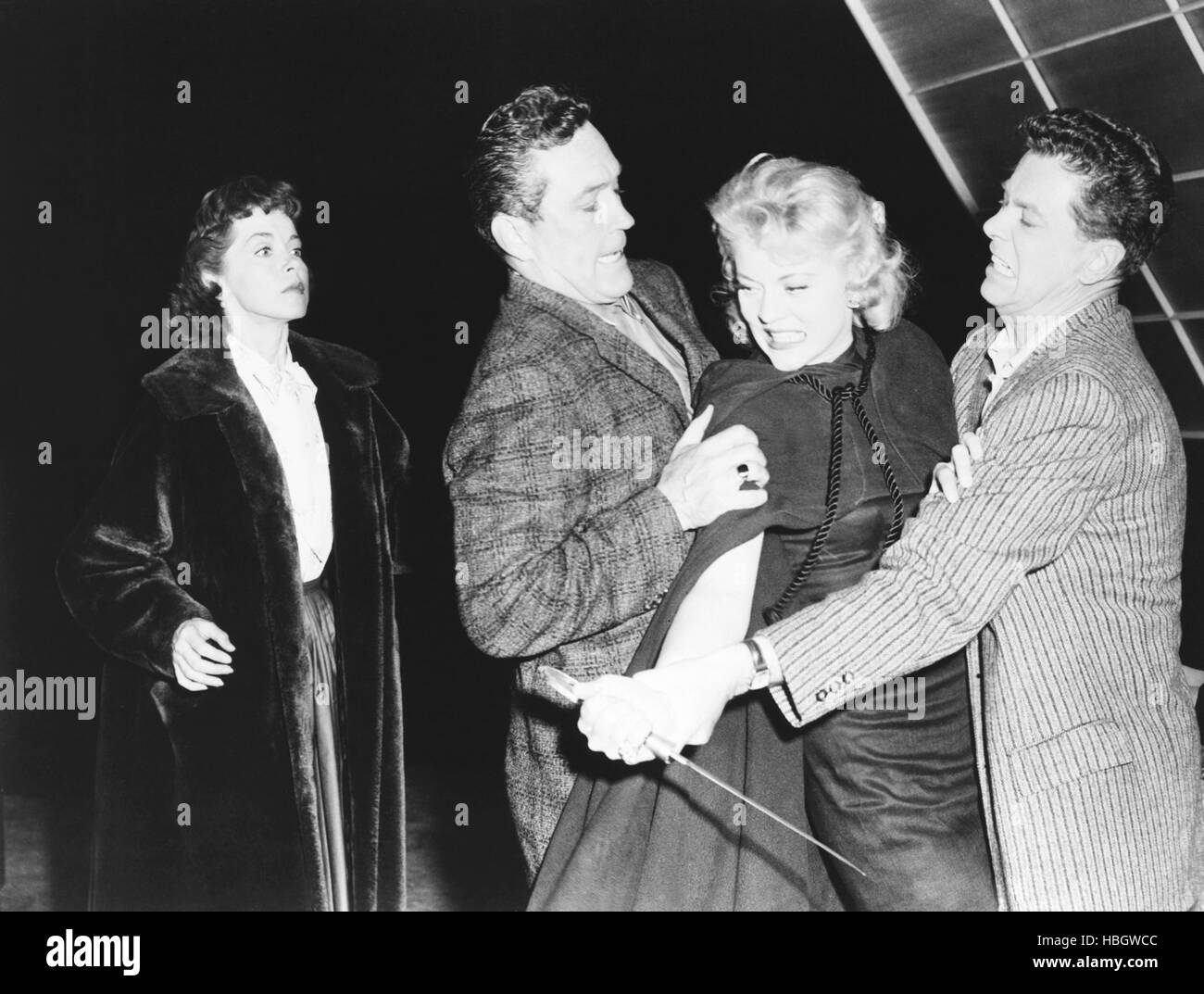BACK FROM THE DEAD, from left: Marsha Hunt, Don Haggerty, Peggie Castle ...