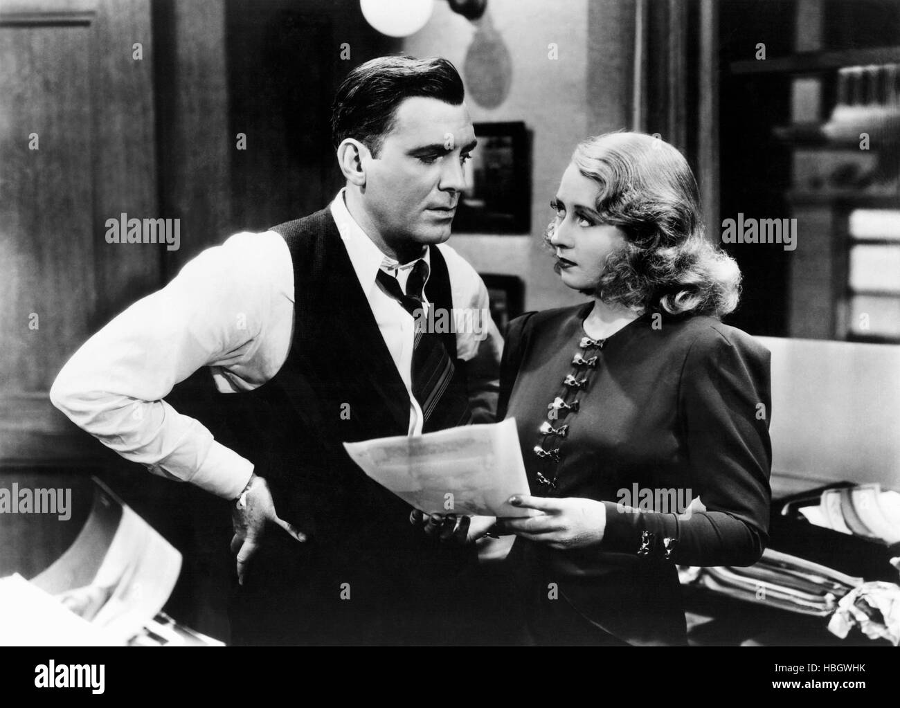BACK IN CIRCULATION, Pat O'Brien, Joan Blondell, 1937 Stock Photo - Alamy