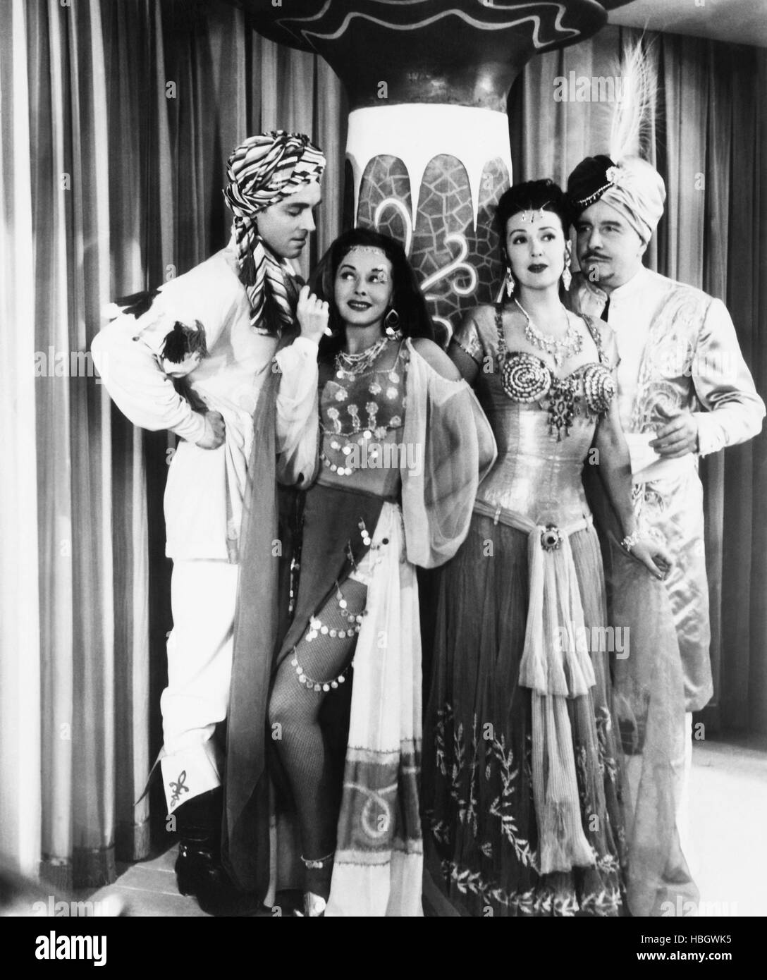 BABES IN BAGDAD, from left: Richard Ney, Paulette Goddard, Gypsy Rose ...