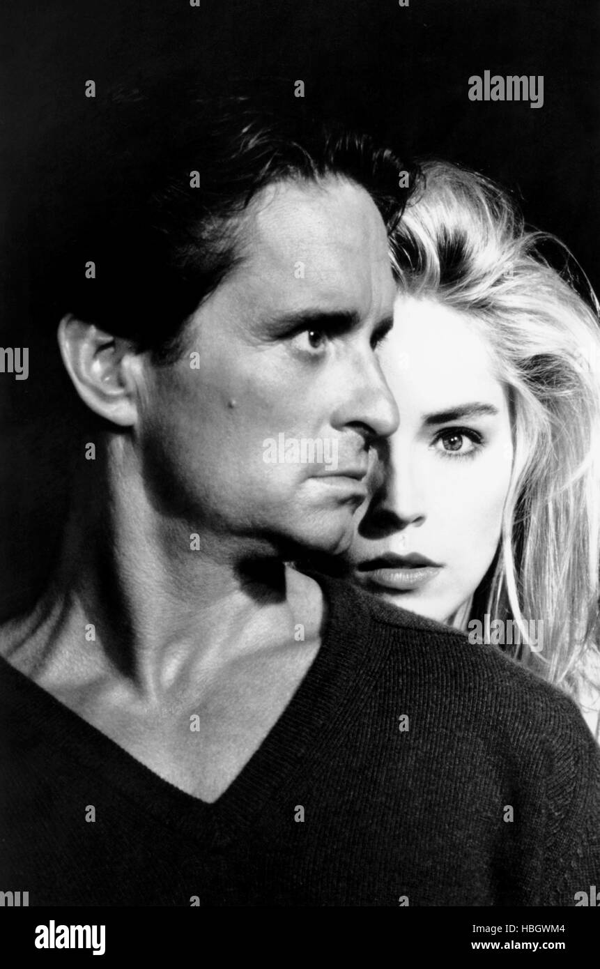 BASIC INSTINCT, from left, Michael Douglas, Sharon Stone, 1992 ...