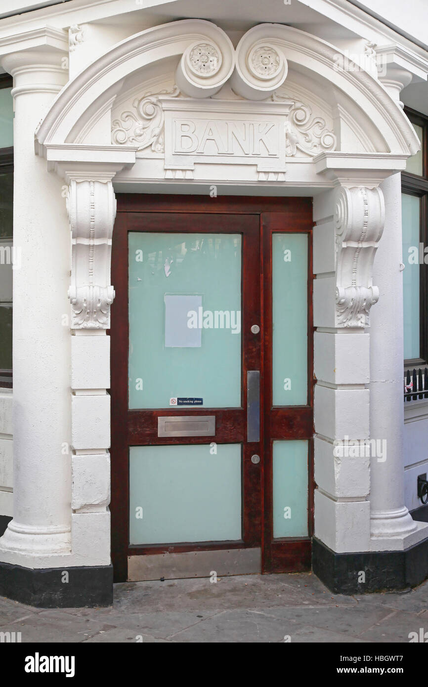 Glass door bank hi-res stock photography and images - Alamy