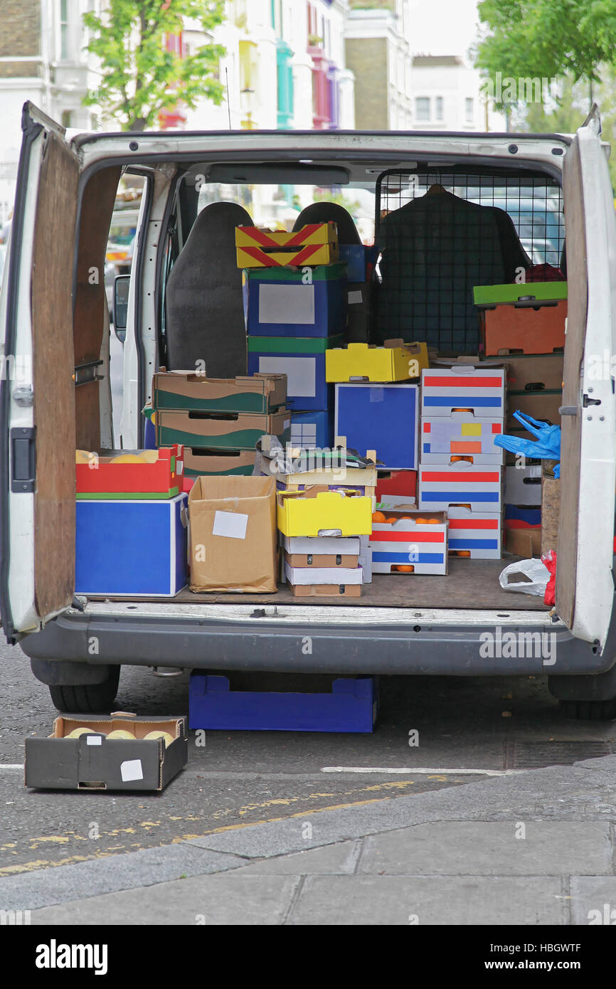 Van delivery hi-res stock photography and images - Alamy