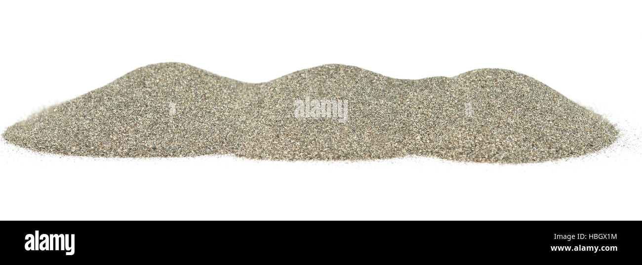 sand pile isolated Stock Photo - Alamy