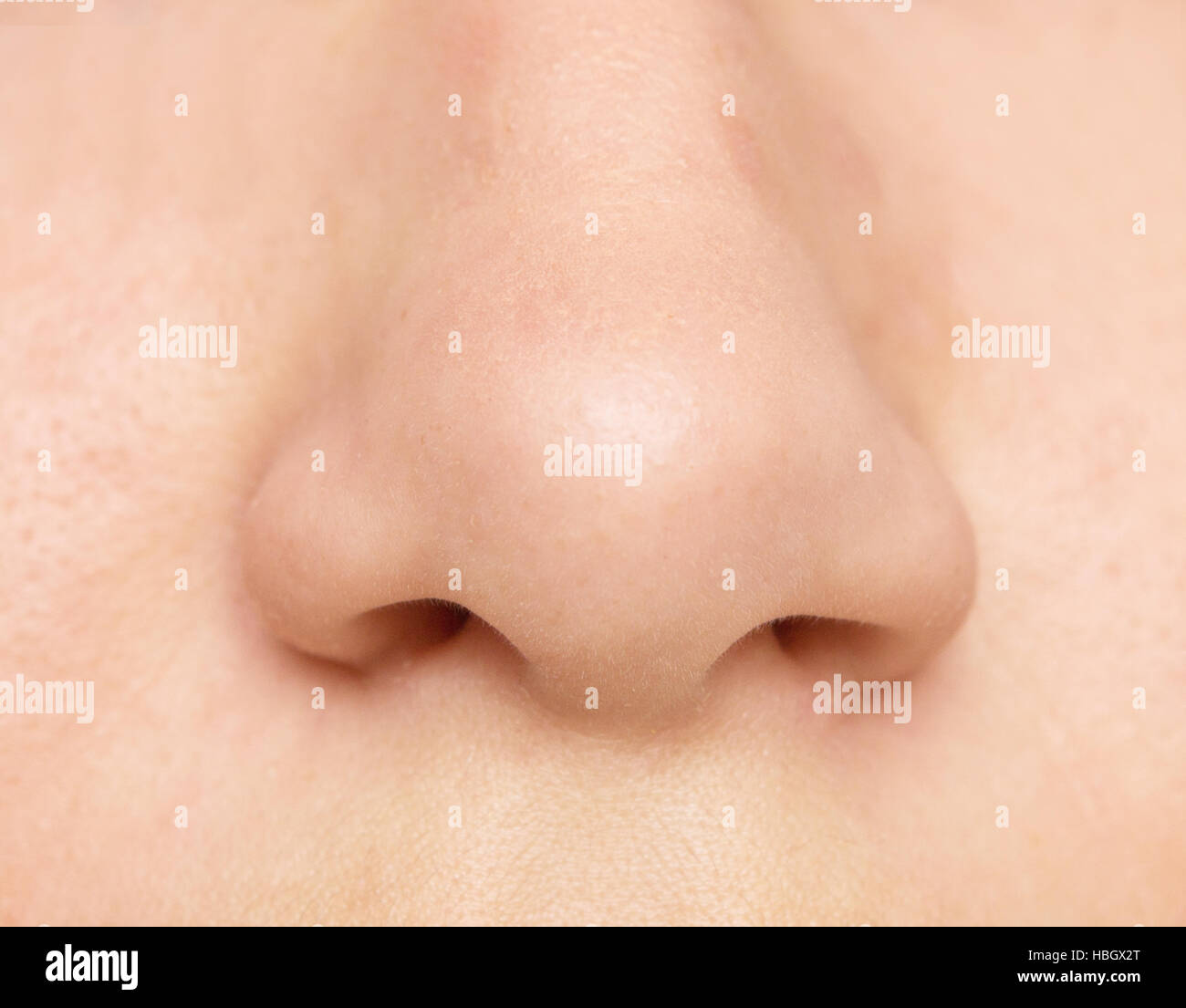 Up the nose hi-res stock photography and images - Alamy