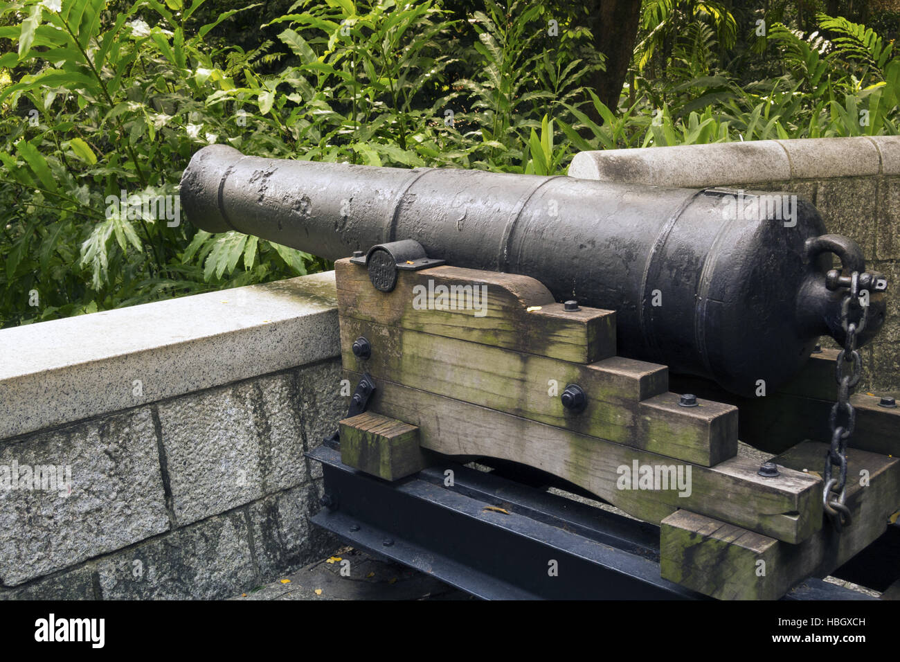Fort Canning cannon Stock Photo - Alamy