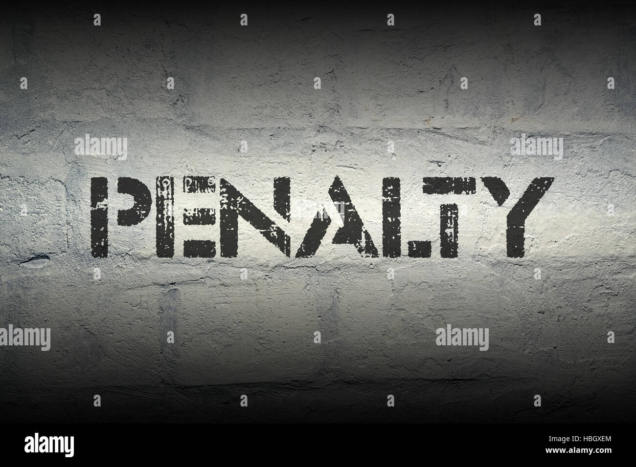 Penalty word hi-res stock photography and images - Alamy