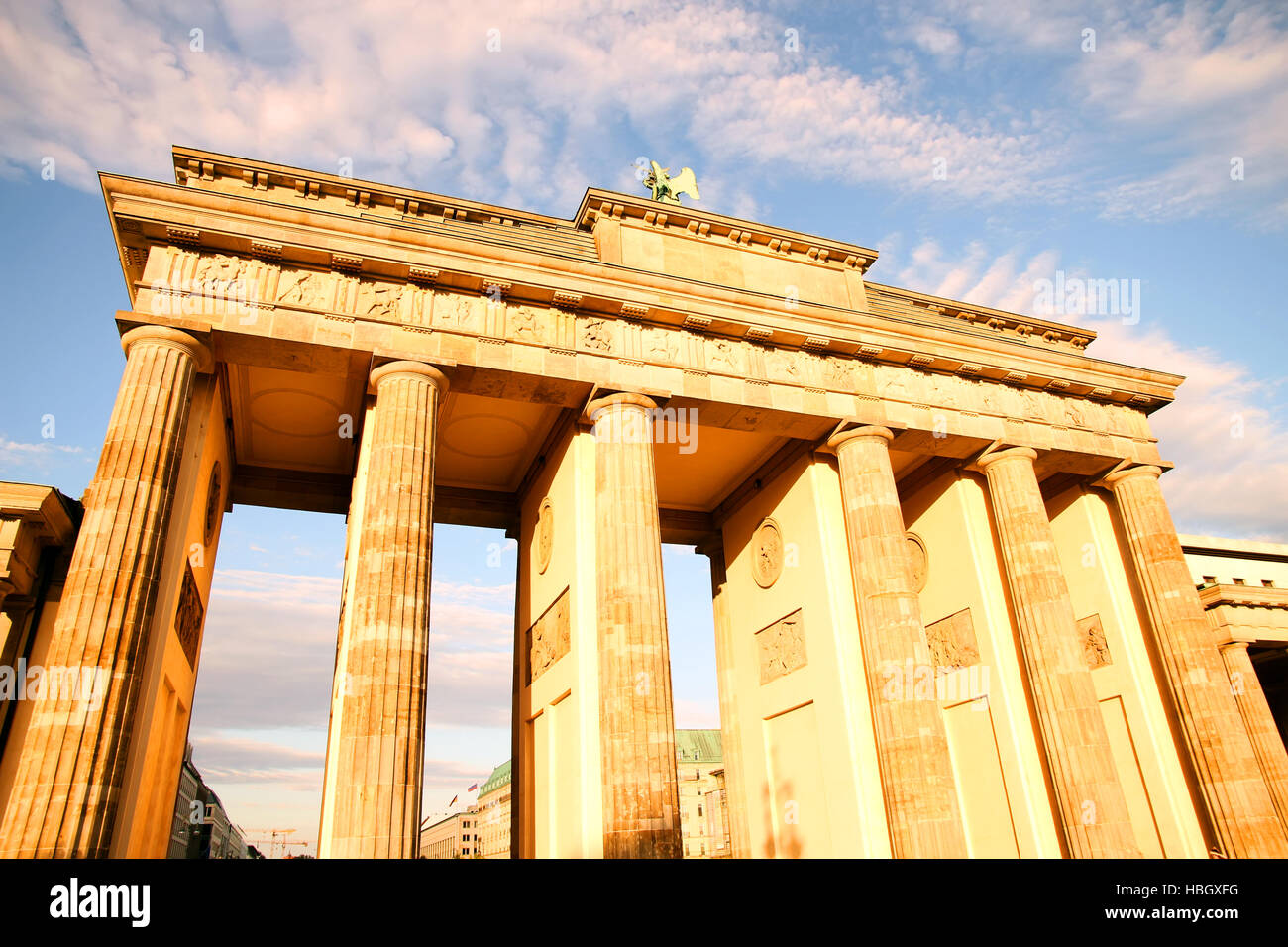 Brandenburger Gate in Berlin Stock Photo - Alamy