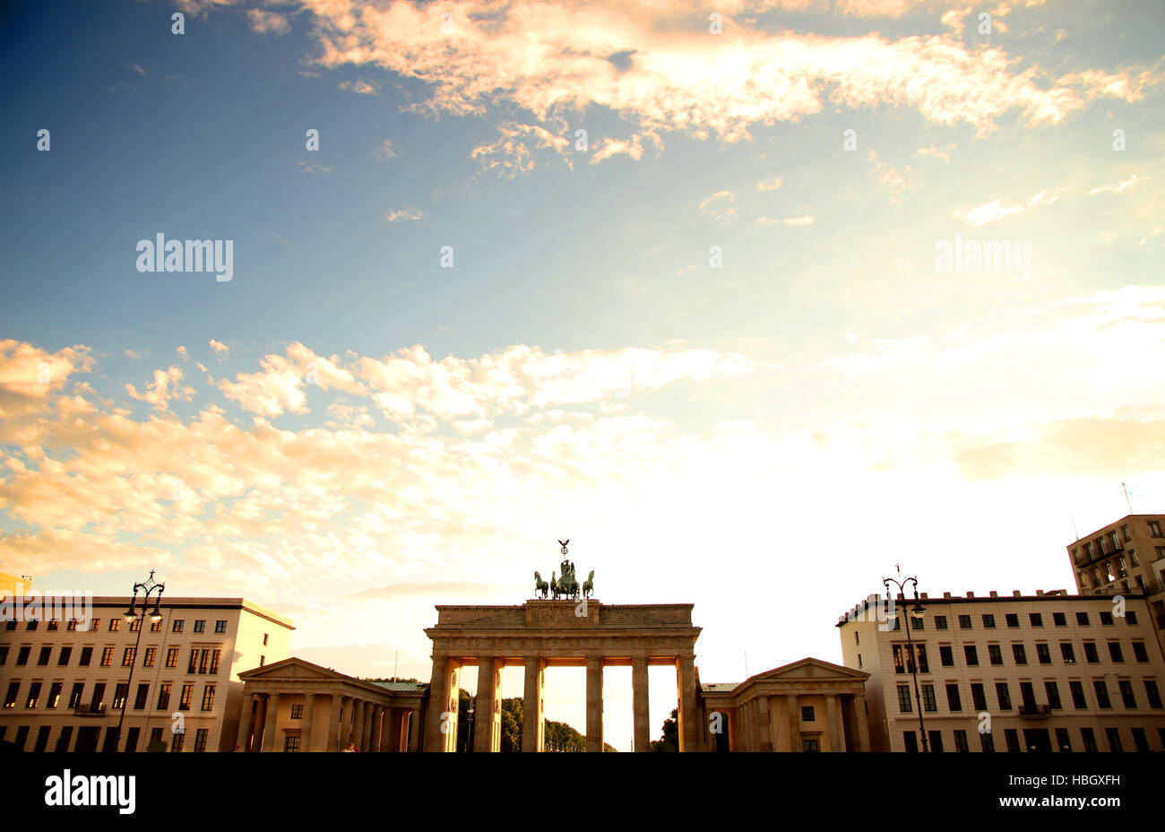 Brandenburger Gate in Berlin Stock Photo - Alamy
