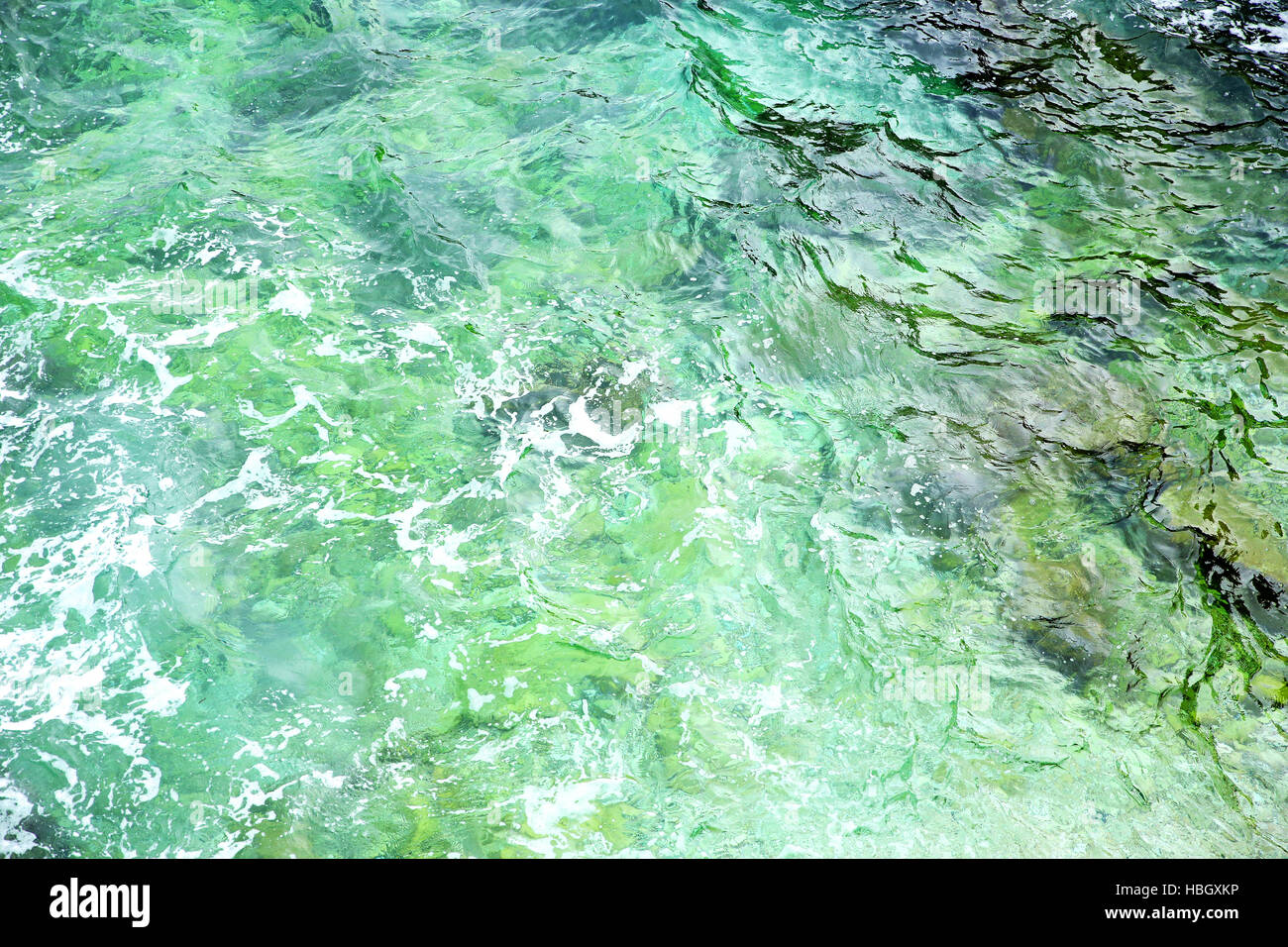 Ocean water background Stock Photo - Alamy