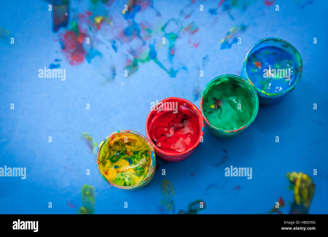 Empty paint containers hi-res stock photography and images - Alamy