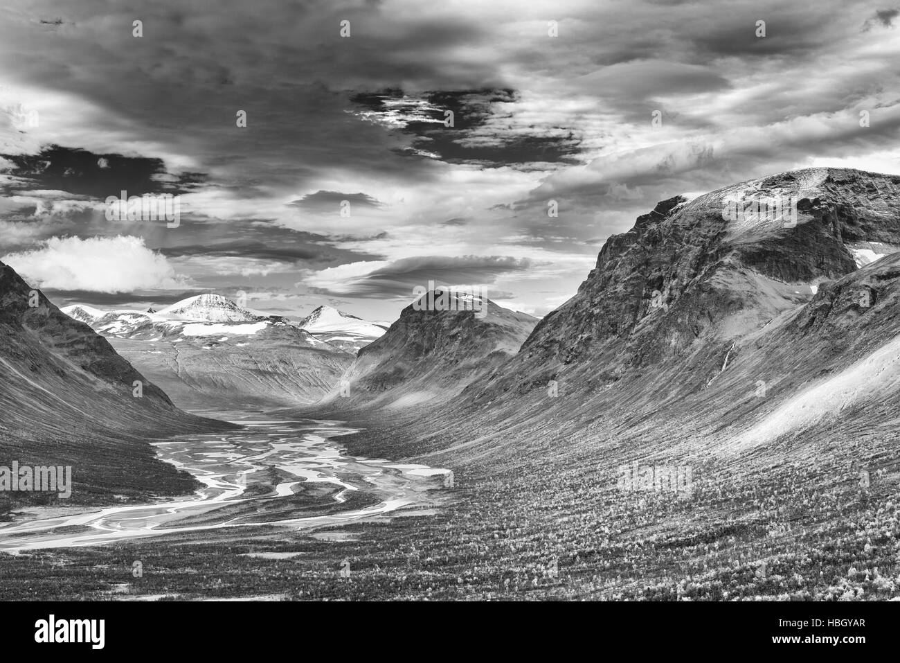 Rapa Valley, Lapland, Sweden Stock Photo - Alamy