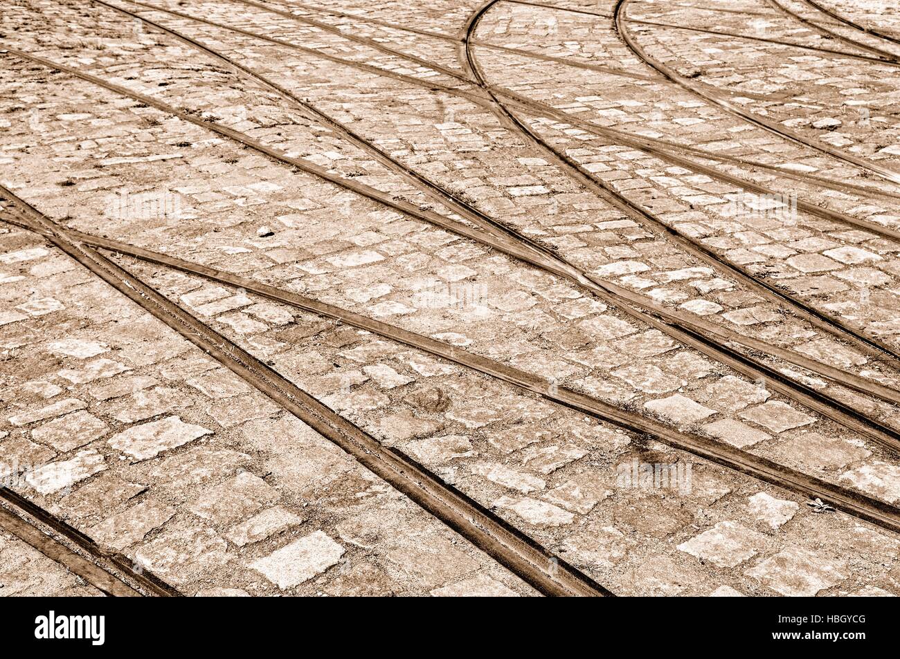 Old railway tracks hi-res stock photography and images - Alamy