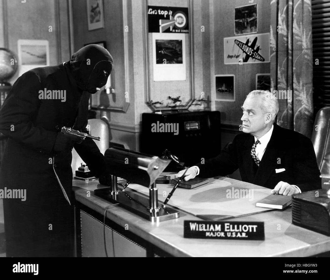 ADVENTURES OF THE FLYING CADETS, from left, Robert Armstrong, (in hood ...