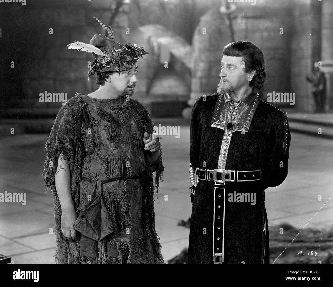 ADVENTURES OF ROBIN HOOD, Melville Cooper, Claude Rains, 1938 Stock ...