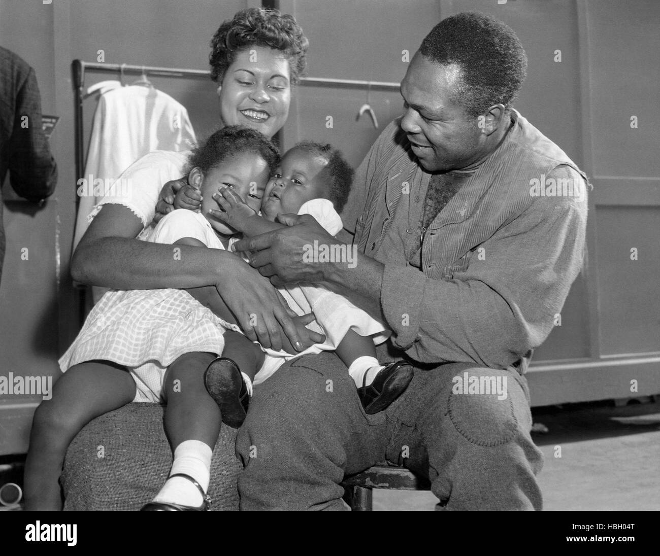 THE ADVENTURES OF HUCKLEBERRY FINN, Archie Moore is visited by his wife ...