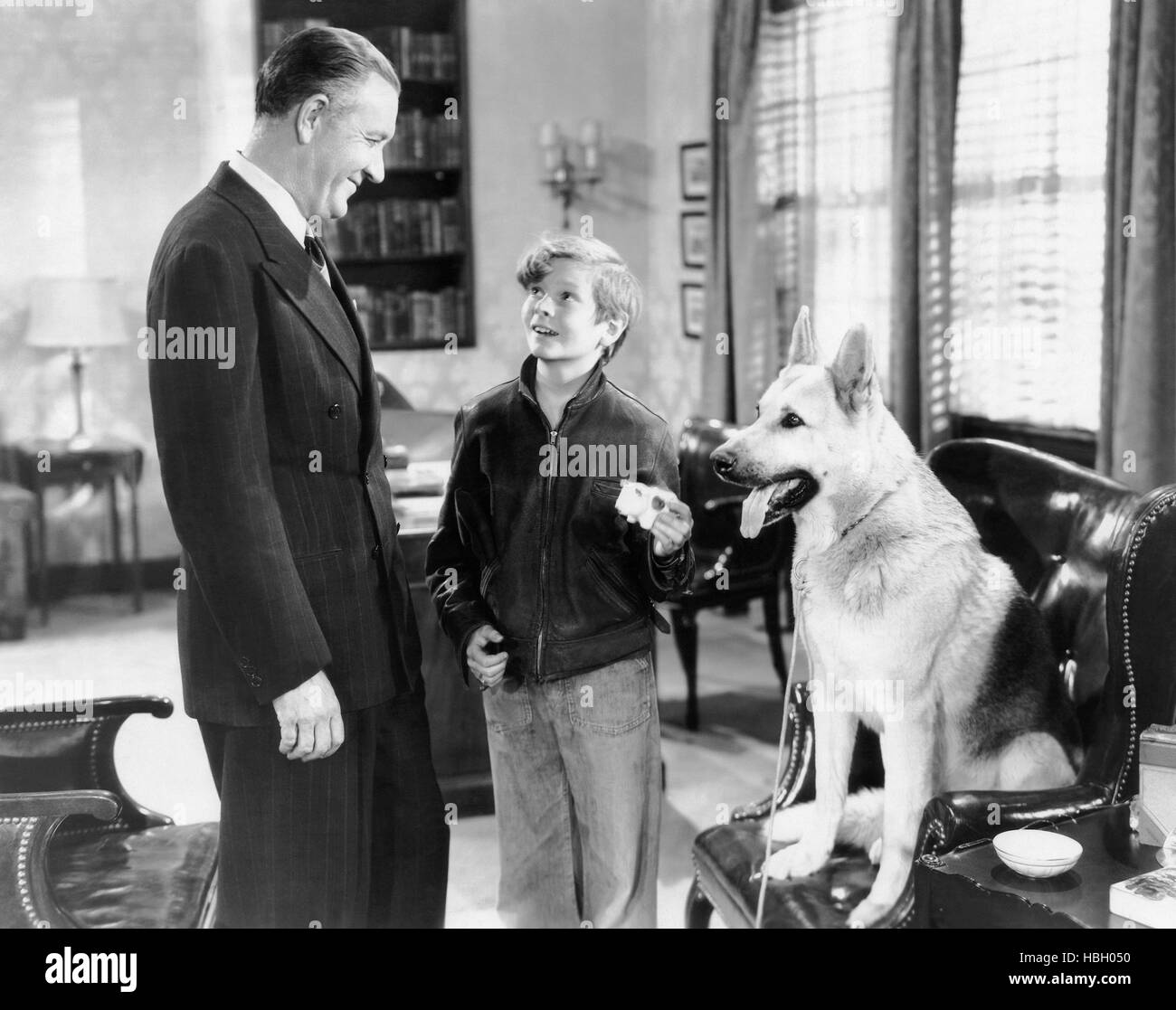 THE ADVENTURES OF RUSTY, from left, Conrad Nagel, Ted Donaldson, Ace ...