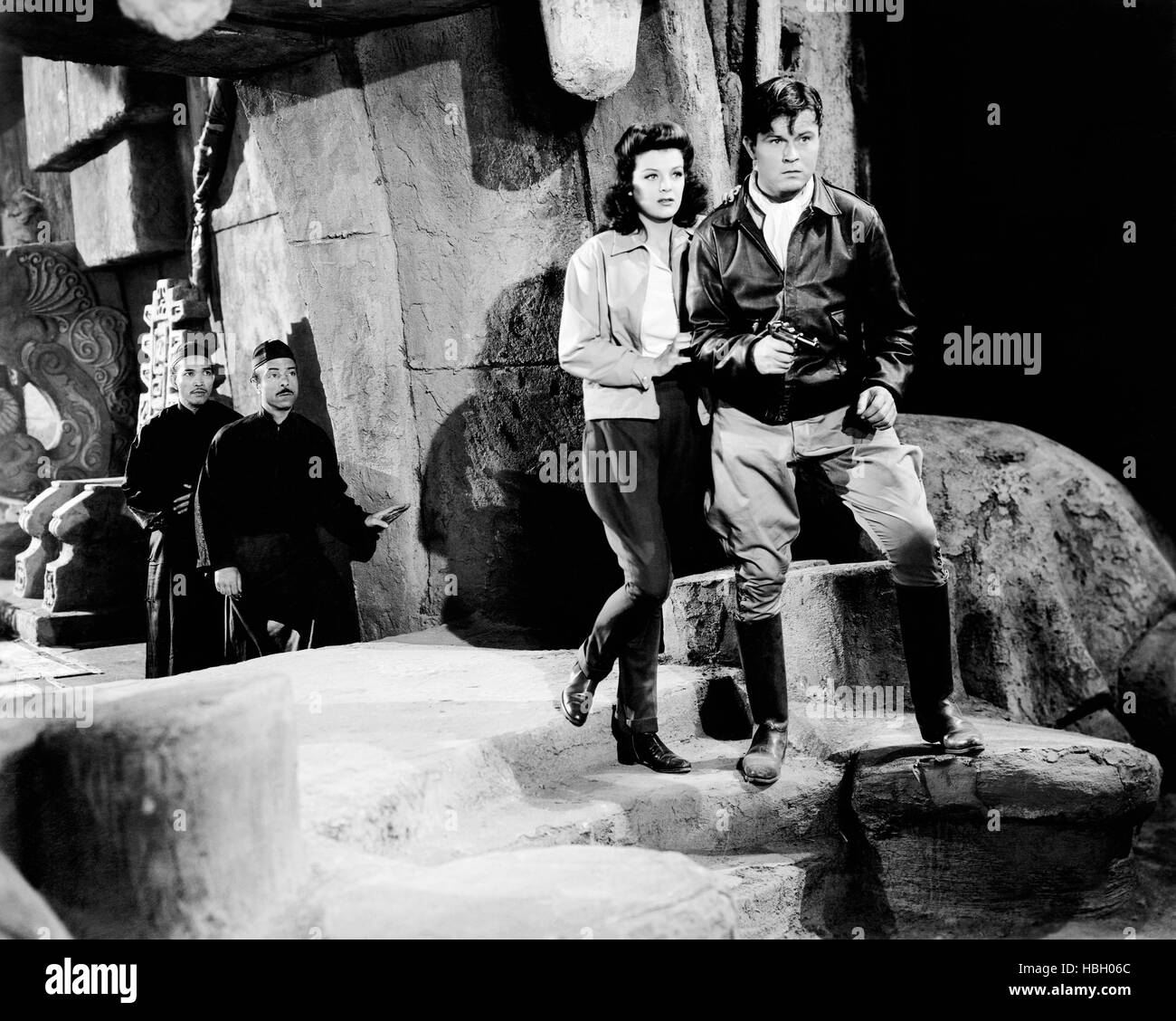 THE ADVENTURES OF SMILIN' JACK, from left, Spencer Chan, Jay Novello ...