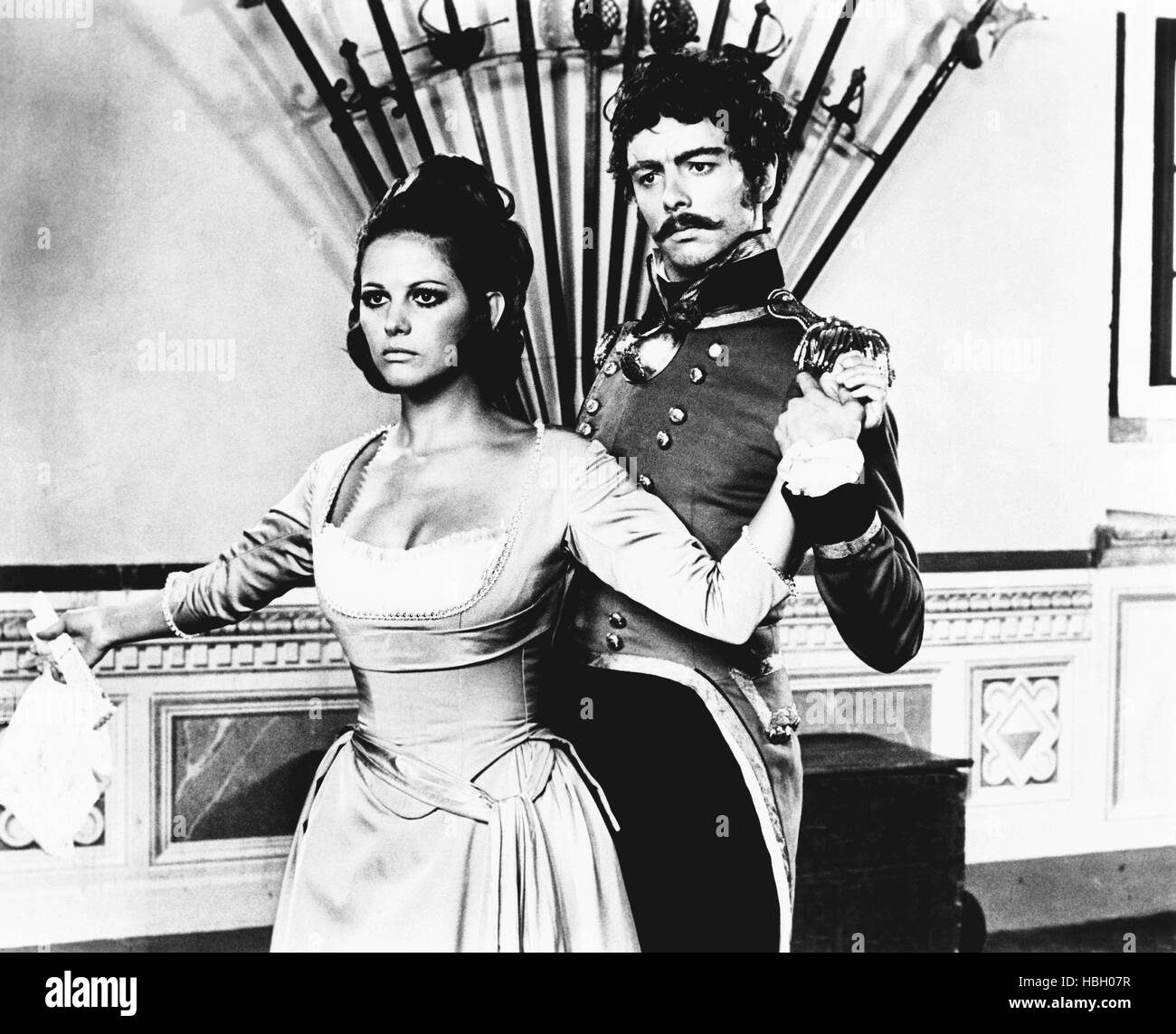 THE ADVENTURES OF GERARD, from left: Claudia Cardinale, Peter McEnery ...