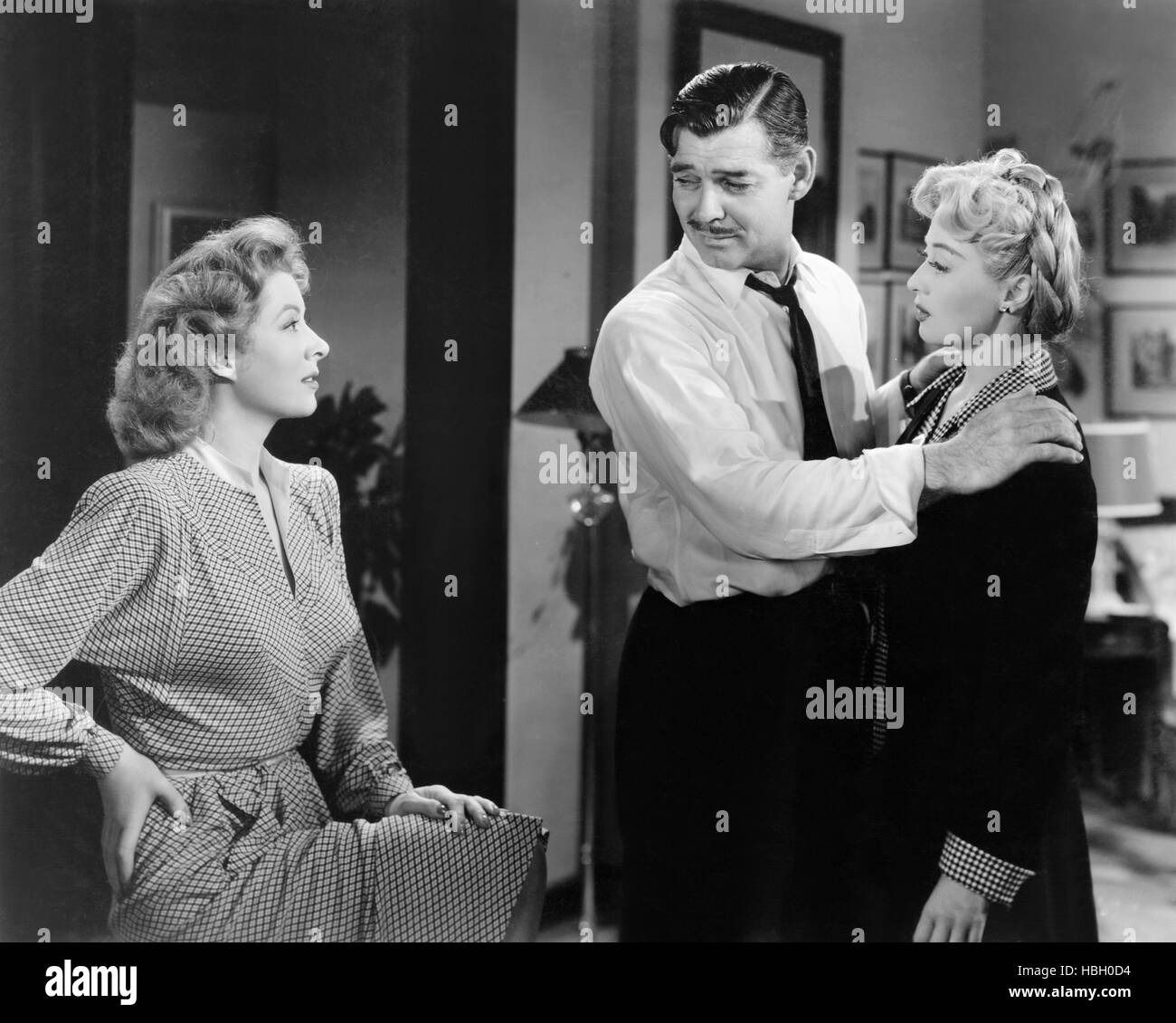 ADVENTURE, from left, Greer Garson, Clark Gable, Joan Blondell, 1945 ...