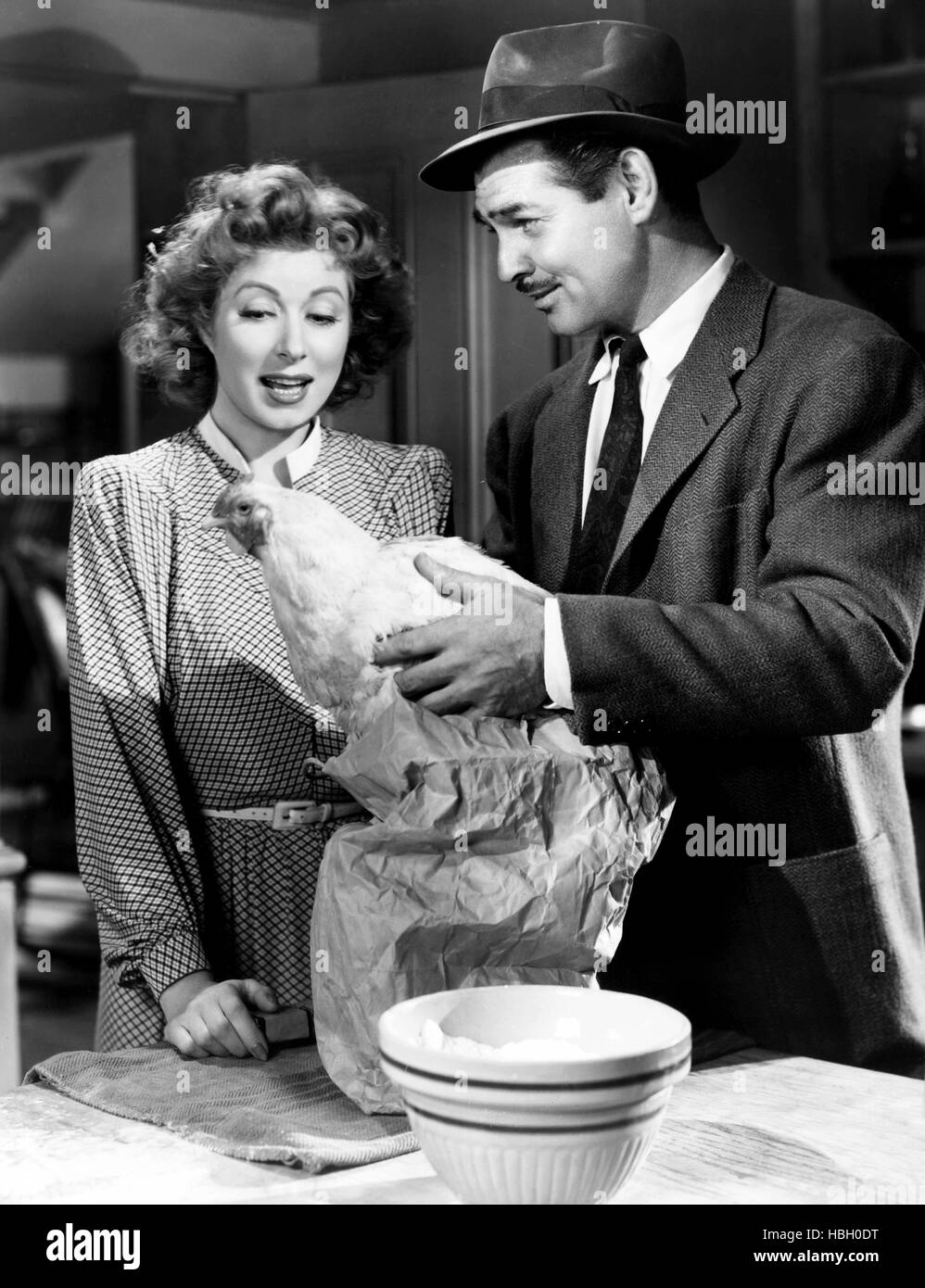 ADVENTURE, from left, Greer Garson, Clark Gable, 1945 Stock Photo - Alamy
