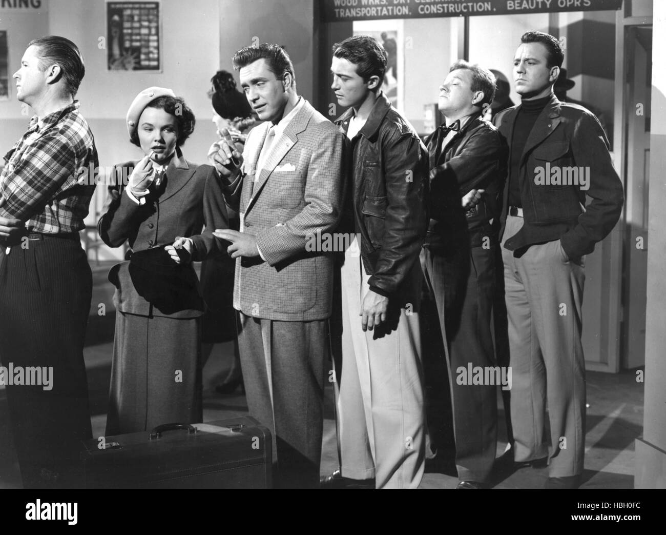 THE ADMIRAL WAS A LADY, Wanda Hendrix, Edmond O'Brien, Johnny Sands ...