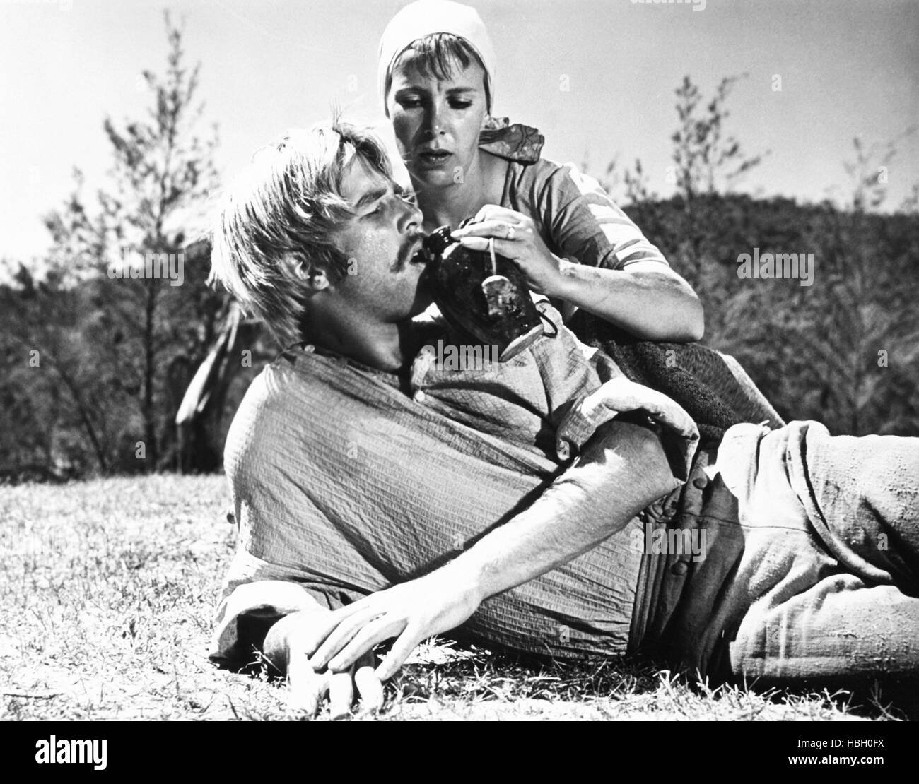 ADAM'S WOMAN, from left: Beau Bridges, Jane Merrow, 1970 Stock Photo ...
