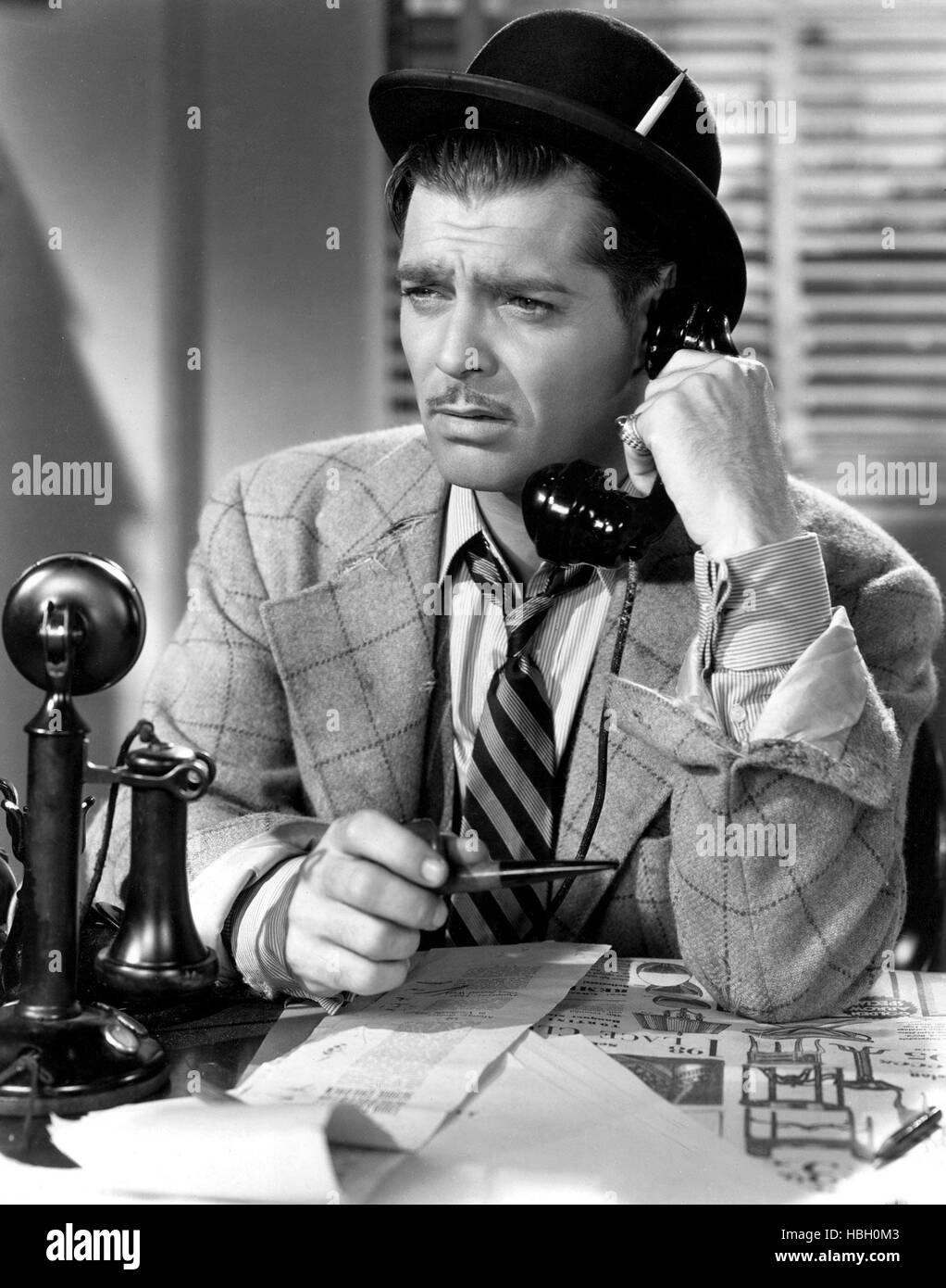 AFTER OFFICE HOURS, Clark Gable, 1935 Stock Photo - Alamy