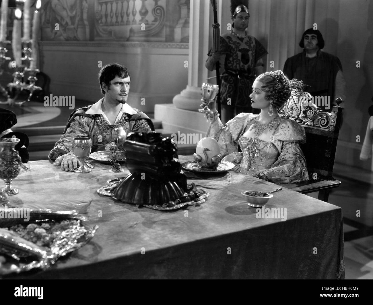 THE AFFAIRS OF CELLINI, Fredric March, Constance Bennett, Dewey ...
