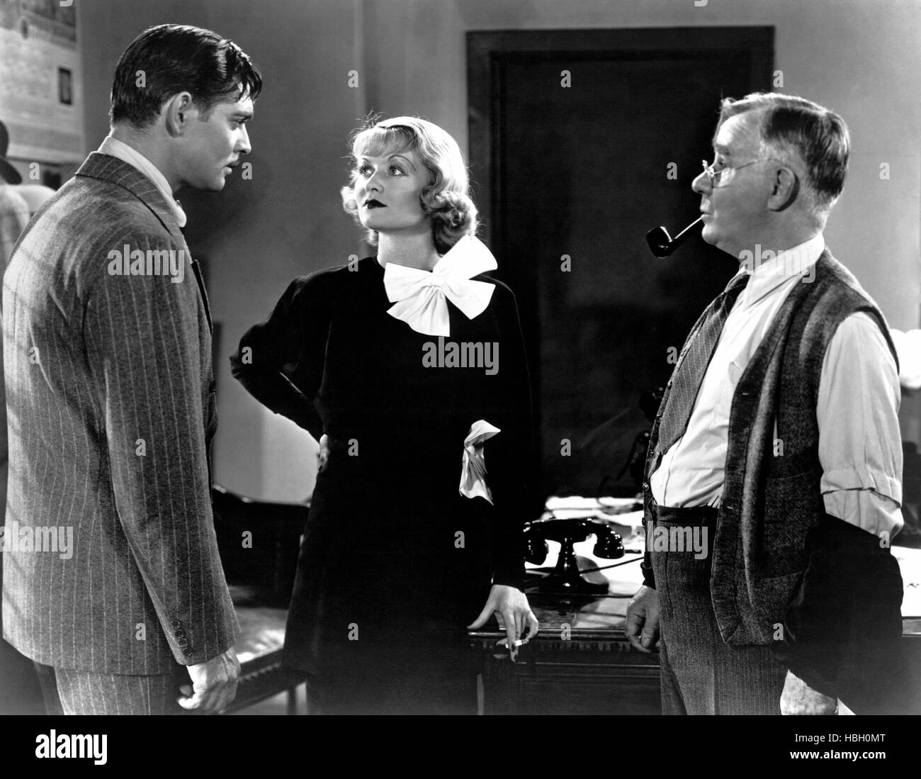 AFTER OFFICE HOURS, from left, Clark Gable, Constance Bennett, Henry ...