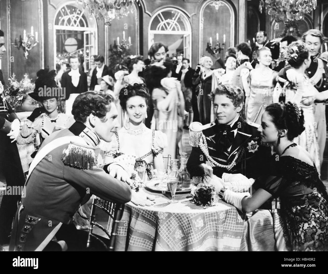 THE FIRST GENTLEMAN, (aka AFFAIRS OF A ROGUE), facing front from left ...