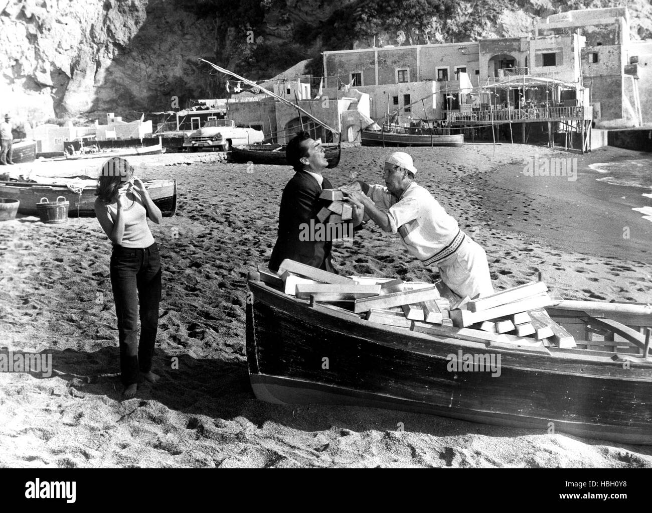 AFTER THE FOX, Britt Eckland, Victor Mature, Mac Ronay, 1966 Stock ...