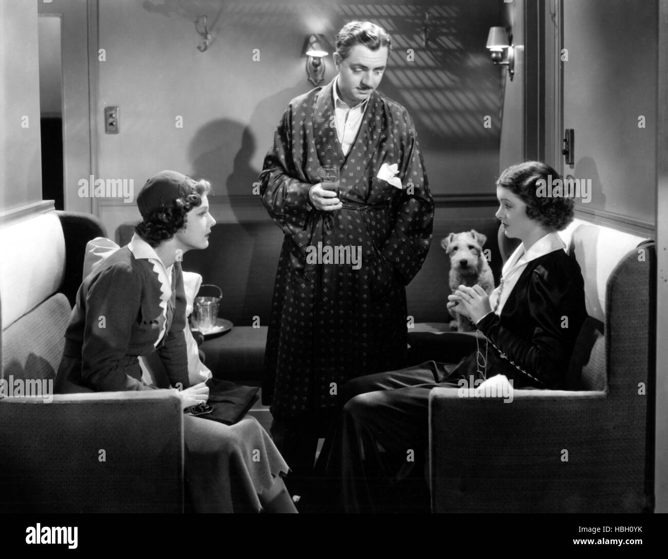 AFTER THE THIN MAN, Elissa Landi, William Powell, Asta, Myrna Loy, 1936 ...
