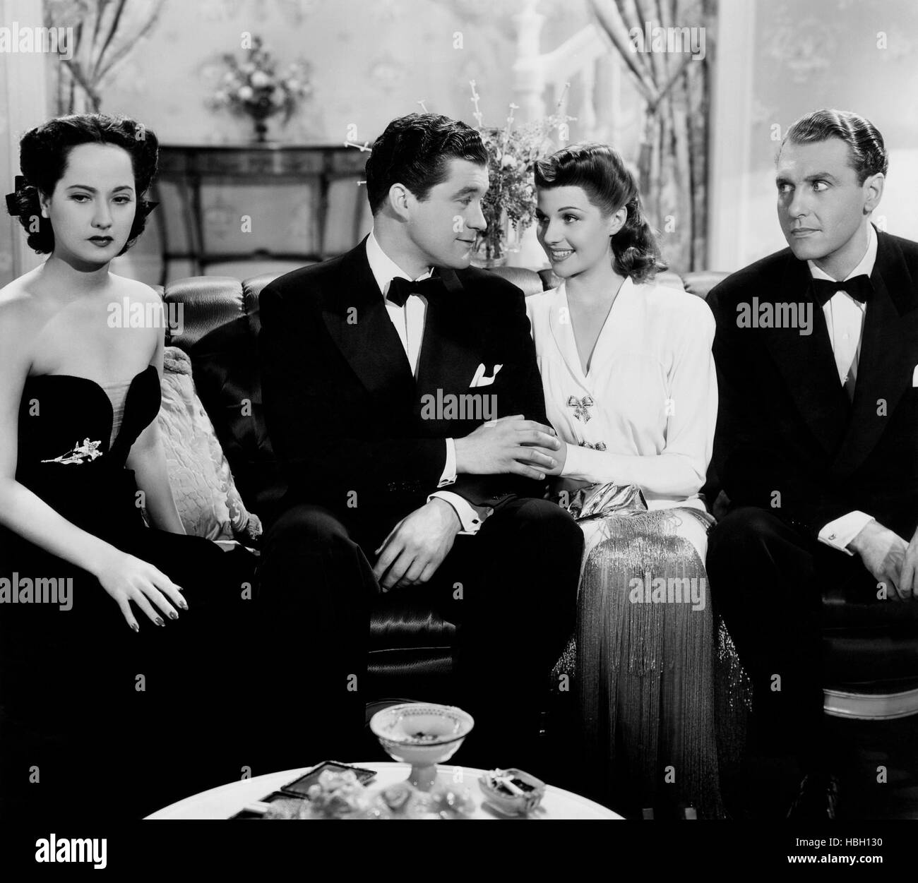 AFFECTIONATELY YOURS, Merle Oberon, Dennis Morgan, Rita Hayworth, Ralph ...