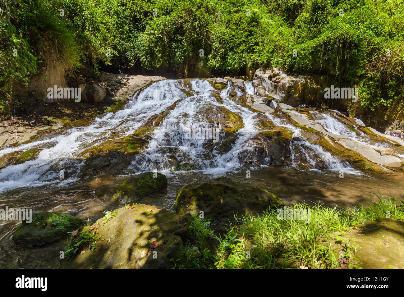 Rang-Reng Waterfall on Bali island Indonesia Stock Photo - Alamy