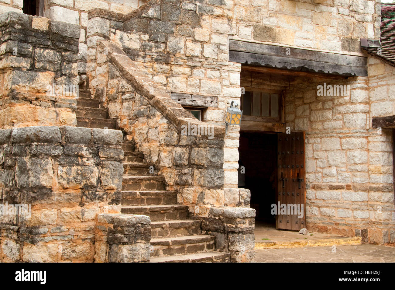 Longhorn Cavern Administration Building built by CCC (Civilian ...