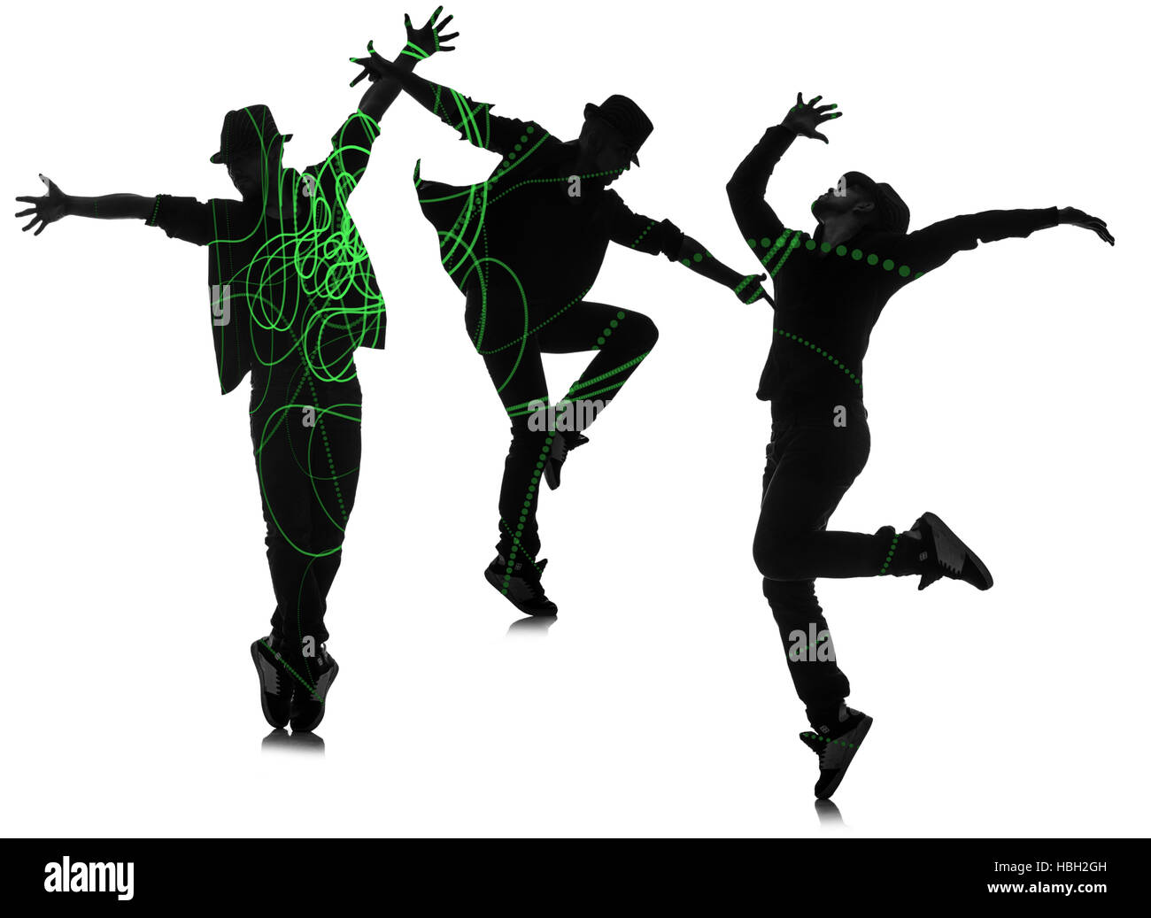 Group of dancer in dancing abstract concept Stock Photo - Alamy
