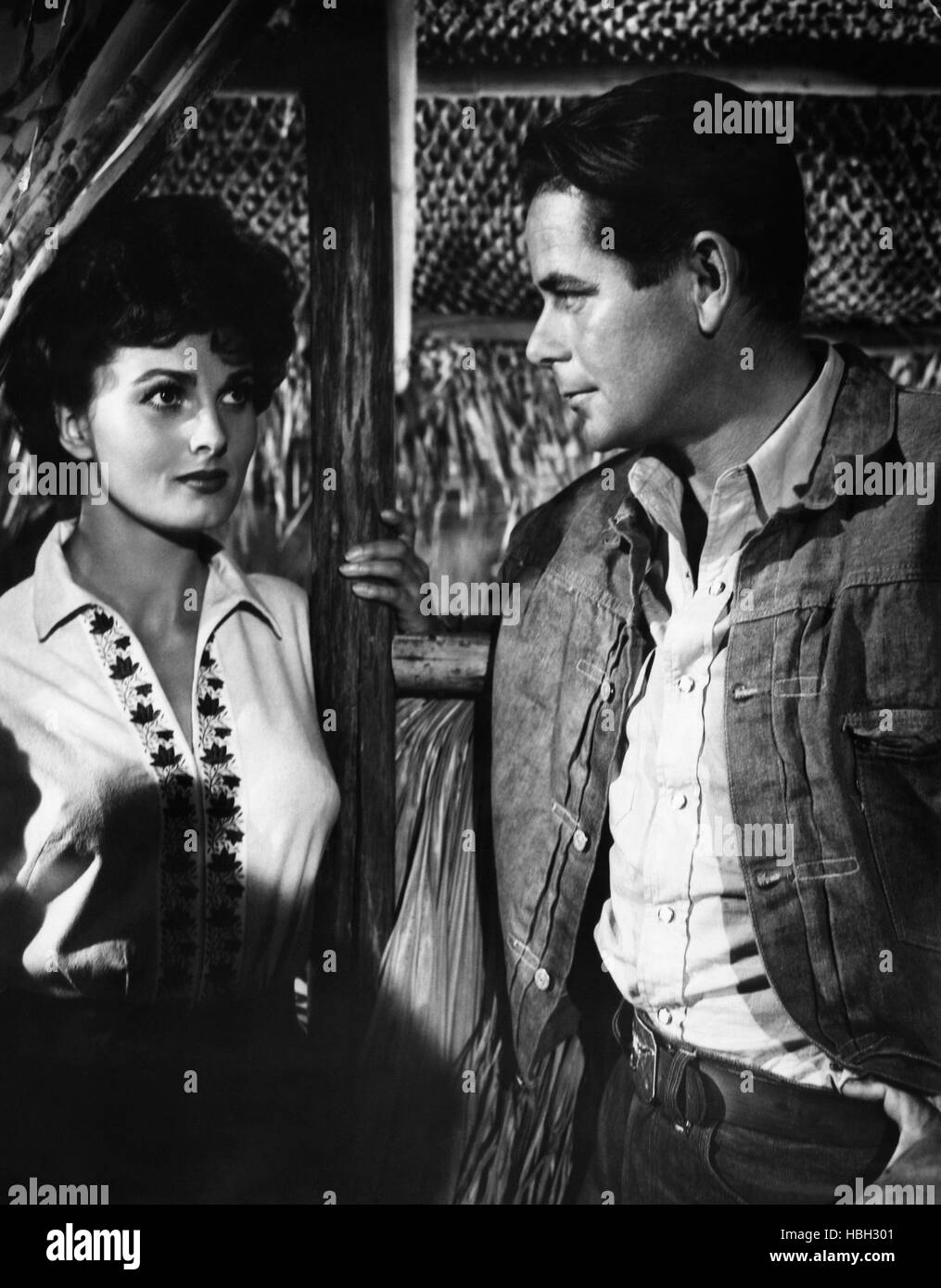 THE AMERICANO, Ursula Thiess, Glenn Ford, 1955 Stock Photo - Alamy