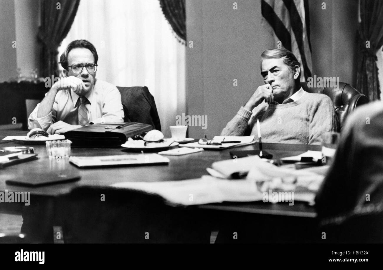 AMAZING GRACE AND CHUCK, from left, Robert Harper, Gregory Peck, 1987 ...