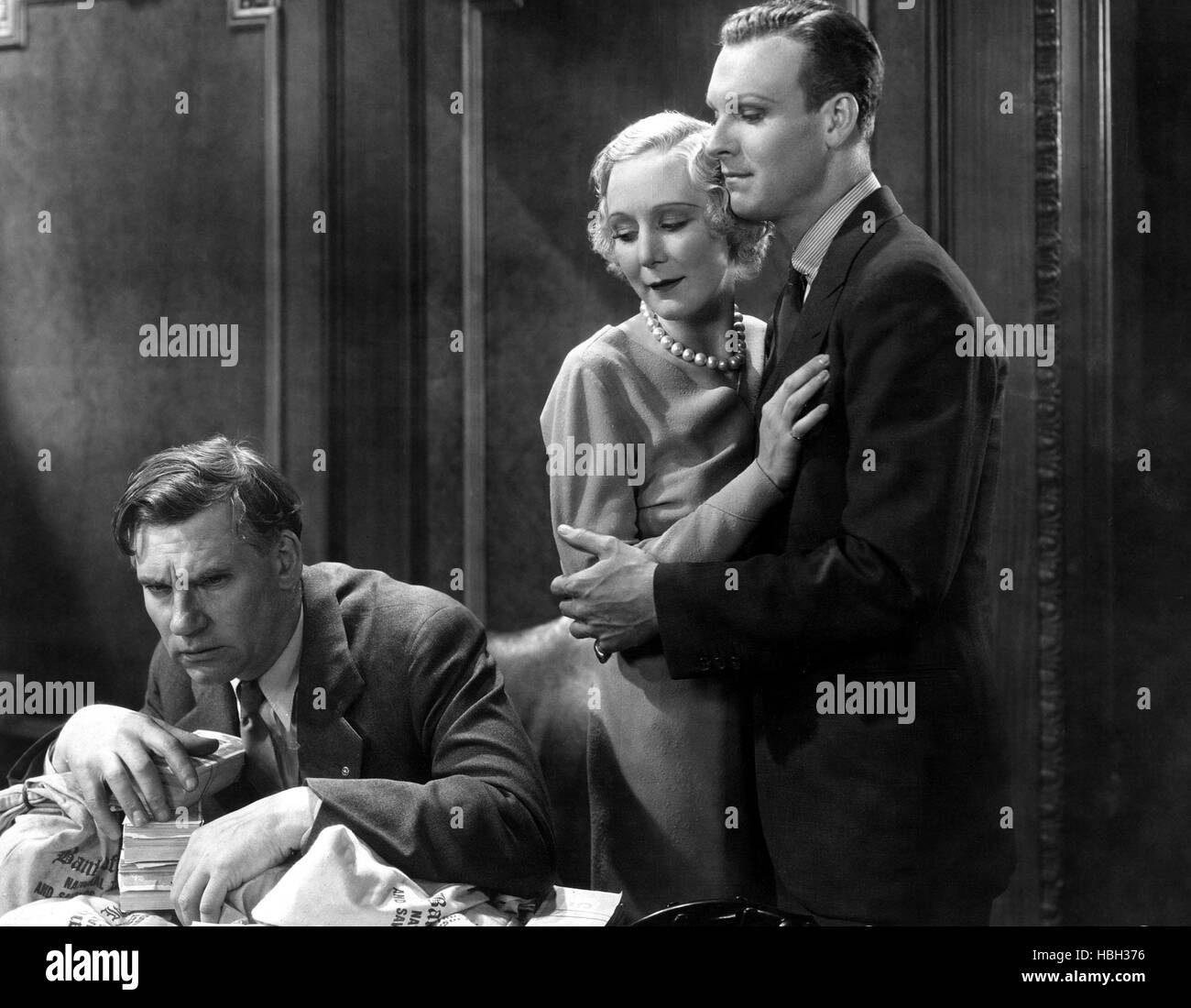 AMERICAN MADNESS, Walter Huston, Kay Johnson, Gavin Gordon, 1932 Stock ...