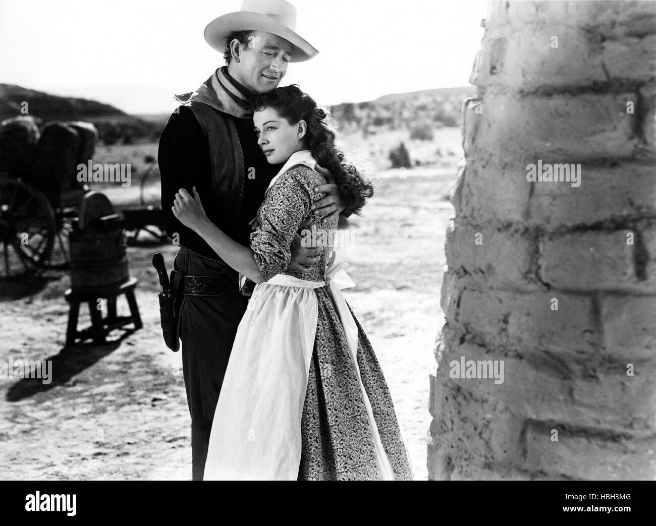 ANGEL AND THE BADMAN, John Wayne, Gail Russell, 1947 Stock Photo - Alamy
