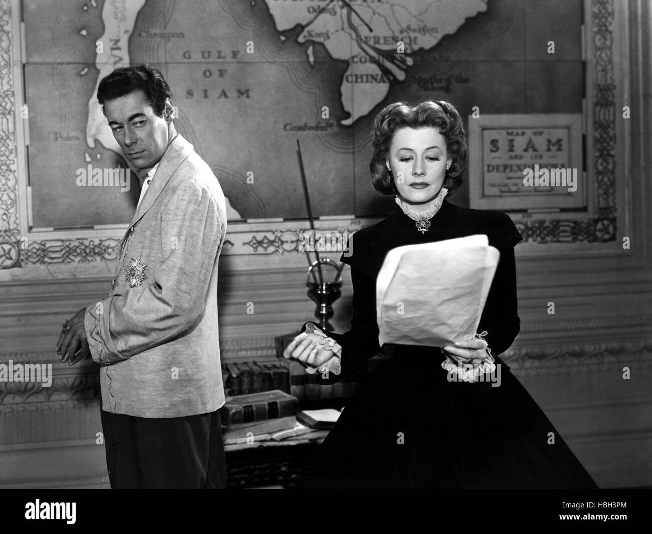 ANNA AND THE KING OF SIAM, Rex Harrison, Irene Dunne, 1946. TM and ...